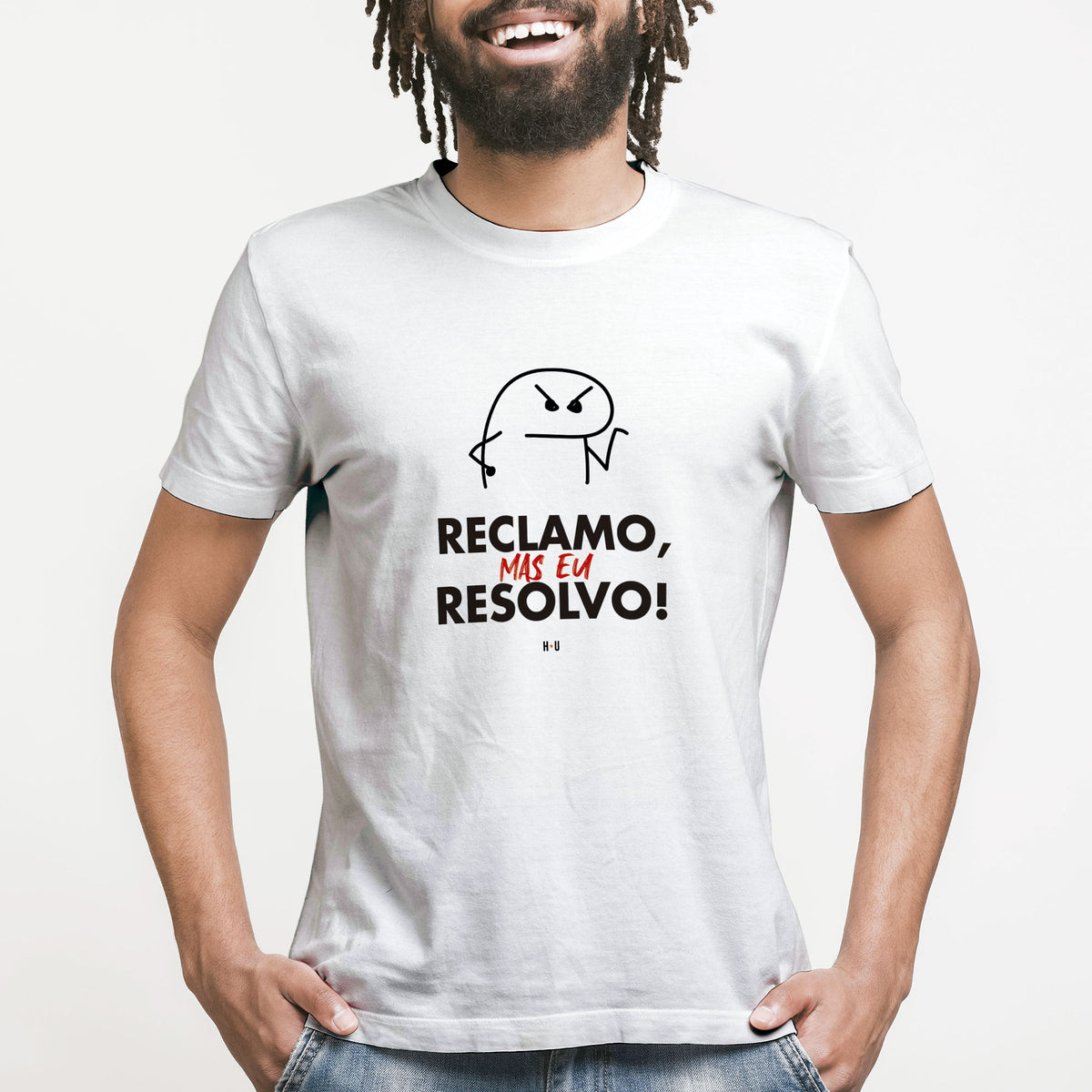 Camiseta Flork, Reclamo, mas eu resolvo – HOLD UP